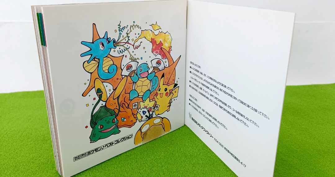 Vintage Pokemon year 1999 Japanese Pokemon CD promo include Charizard ...