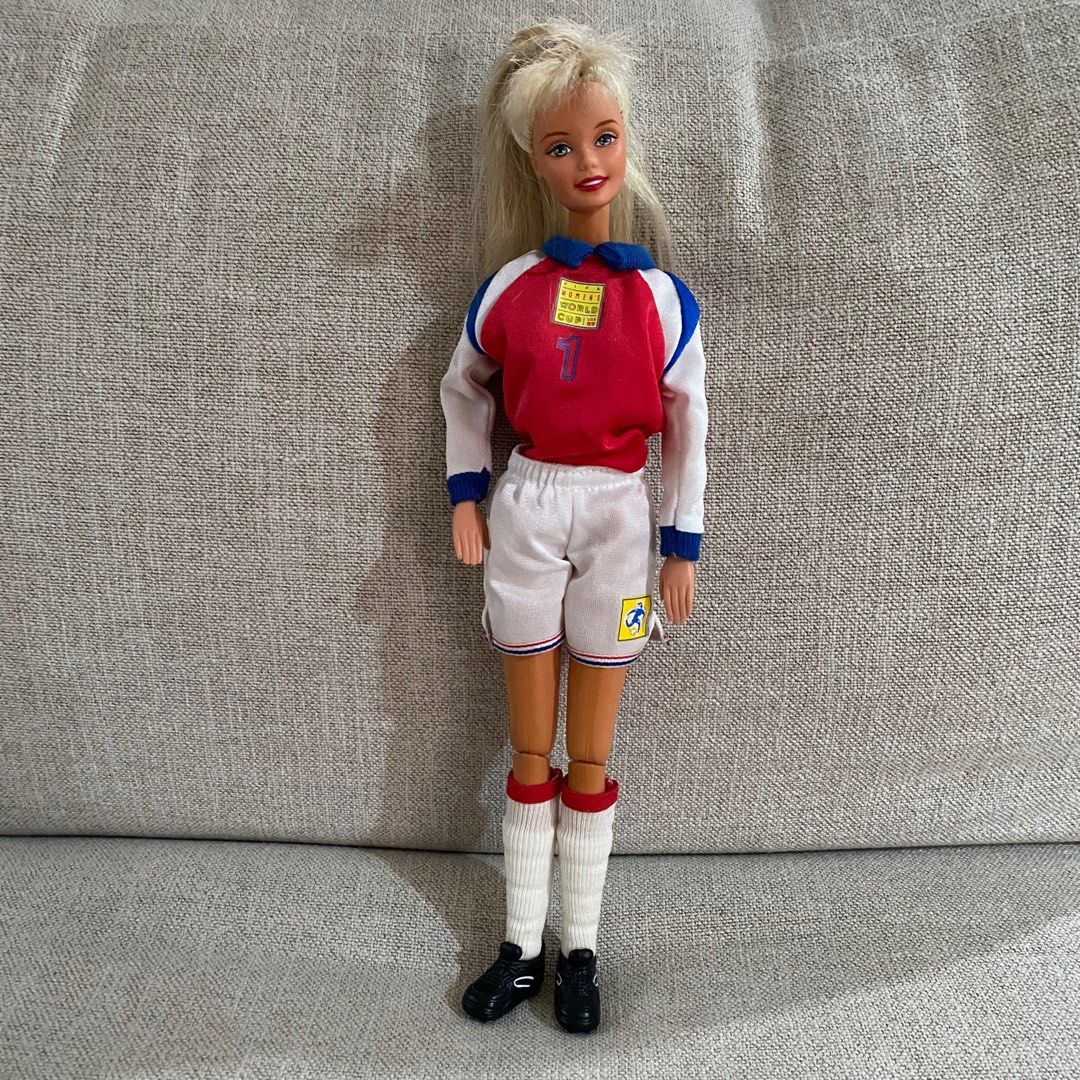Vintage Soccer Barbie - FIFA Women World Cup (1999), Hobbies & Toys ...