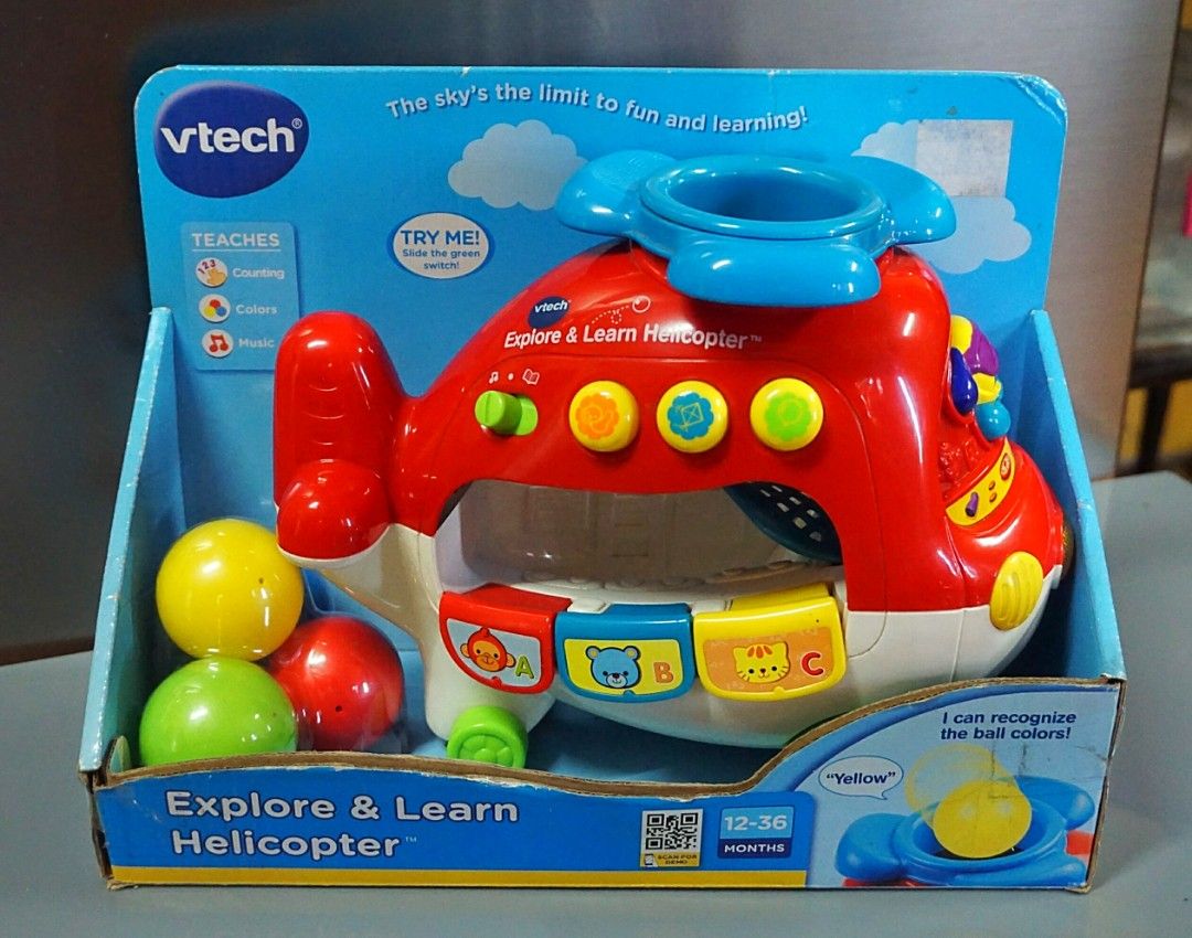 Vtech Explore & Learn Helicopter Toy Brand new, Babies & Kids, Infant ...