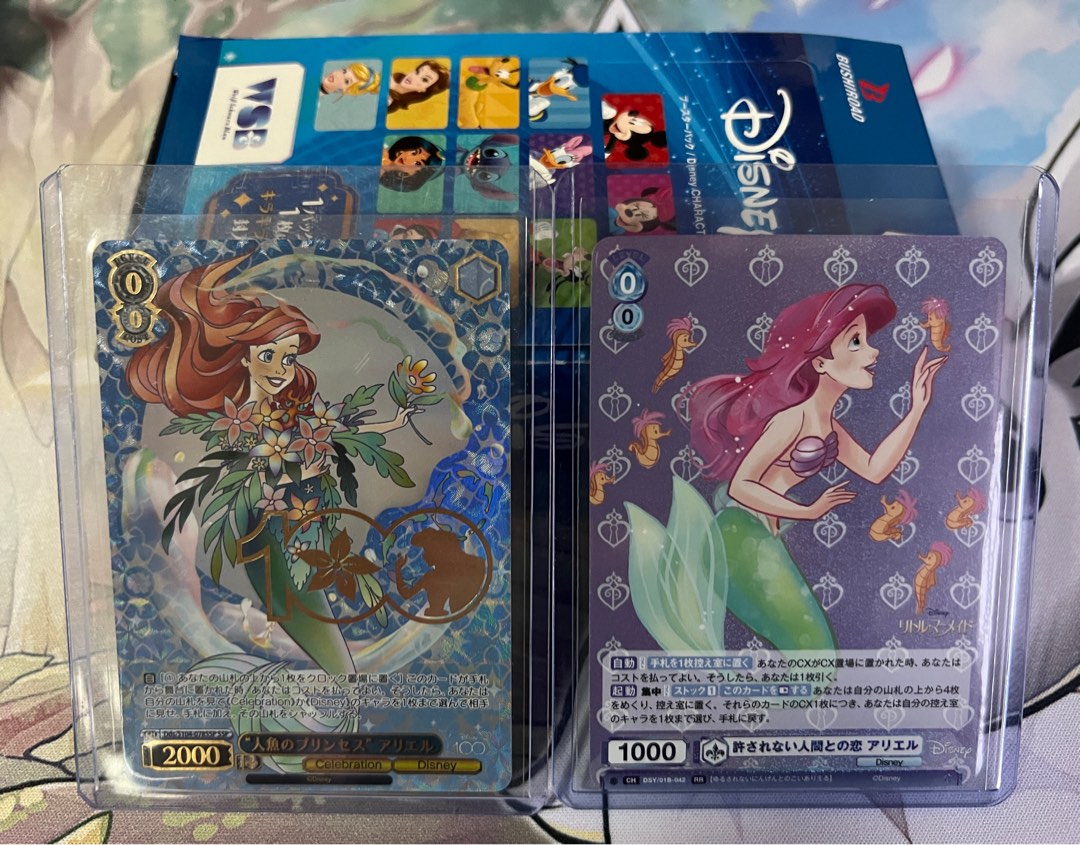 Weiss Disney 100 mermaid Ariel SSP ( Weiss Schwartz blau pokemon ssp sp ...