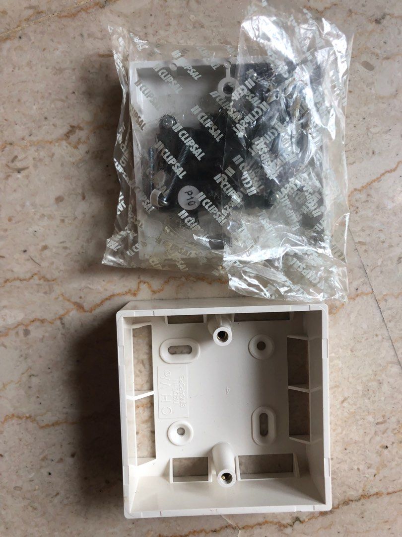 Clipsal white 13A power socket , TV & Home Appliances, Electrical ...