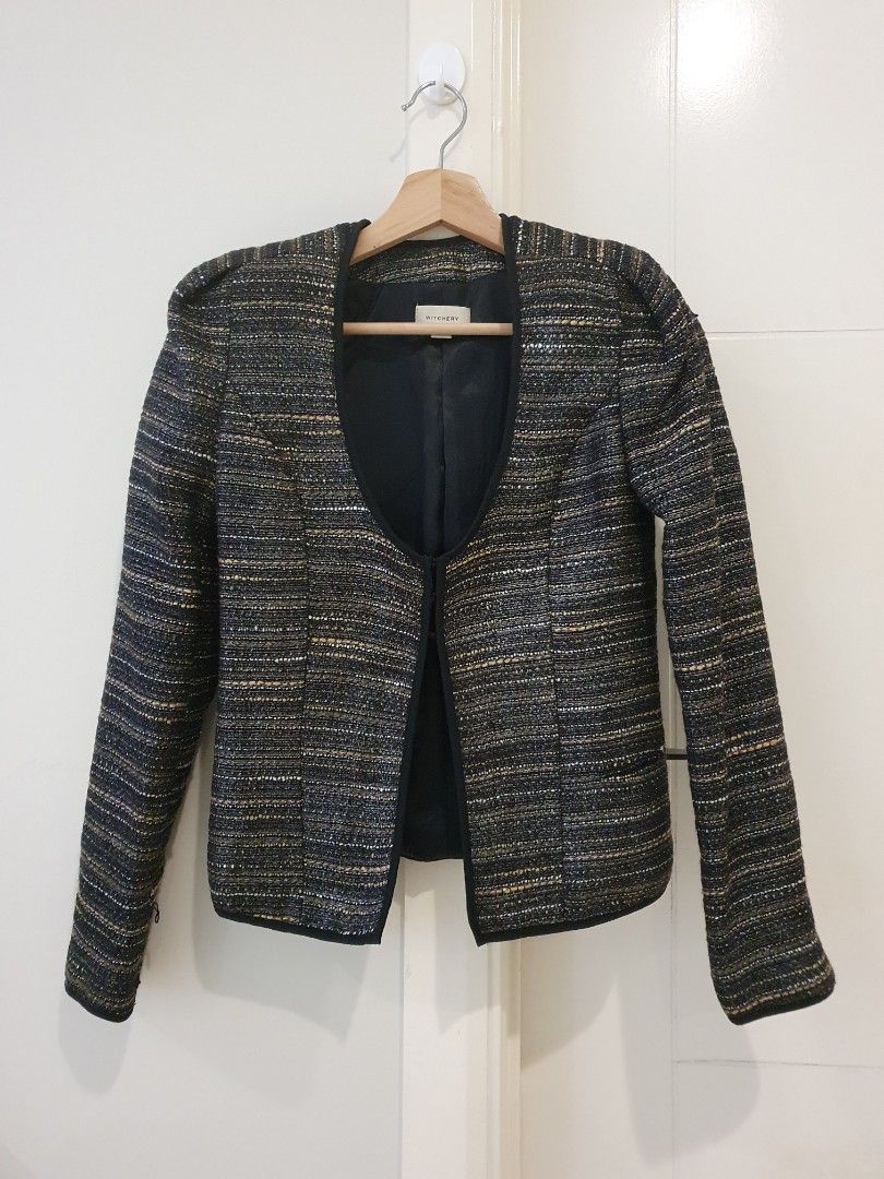 WITCHERY Textured Jacket, Women's Fashion, Coats, Jackets and Outerwear ...