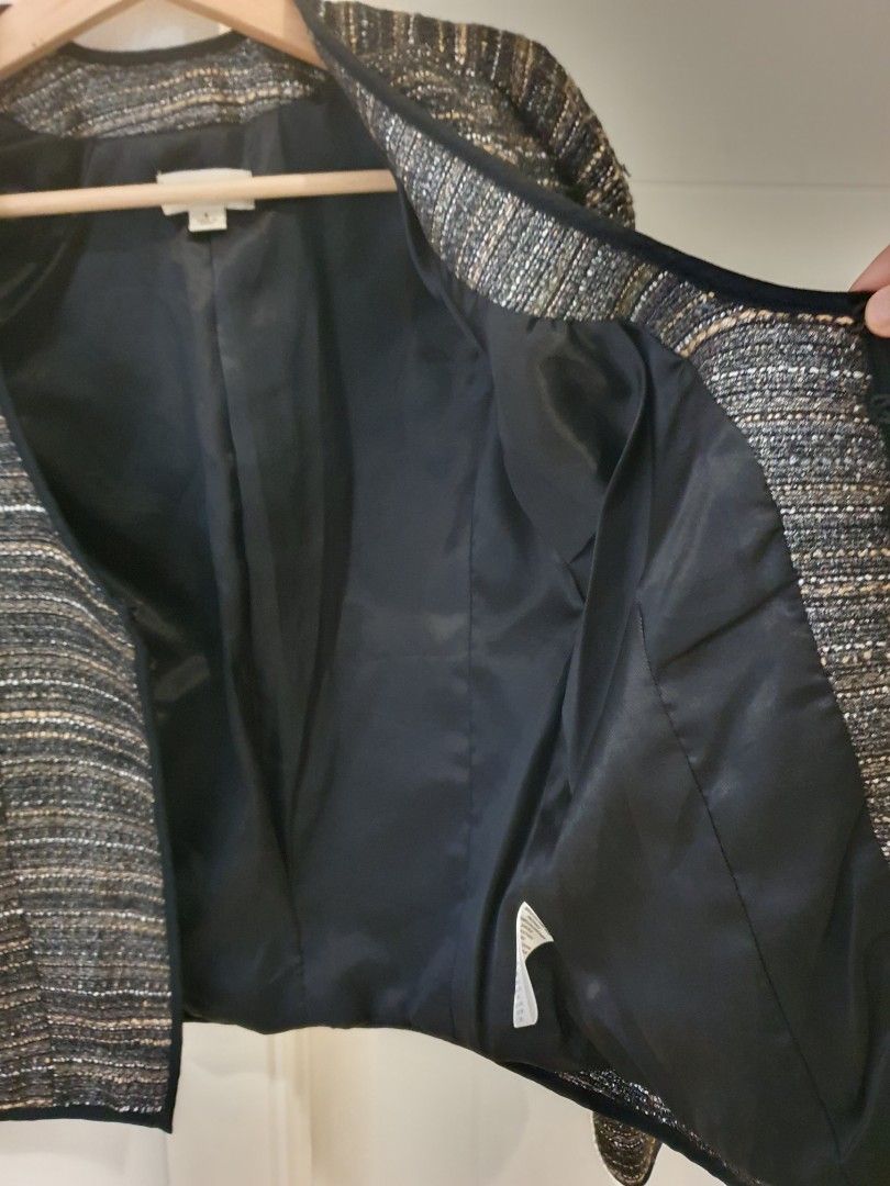 WITCHERY Textured Jacket, Women's Fashion, Coats, Jackets and Outerwear ...