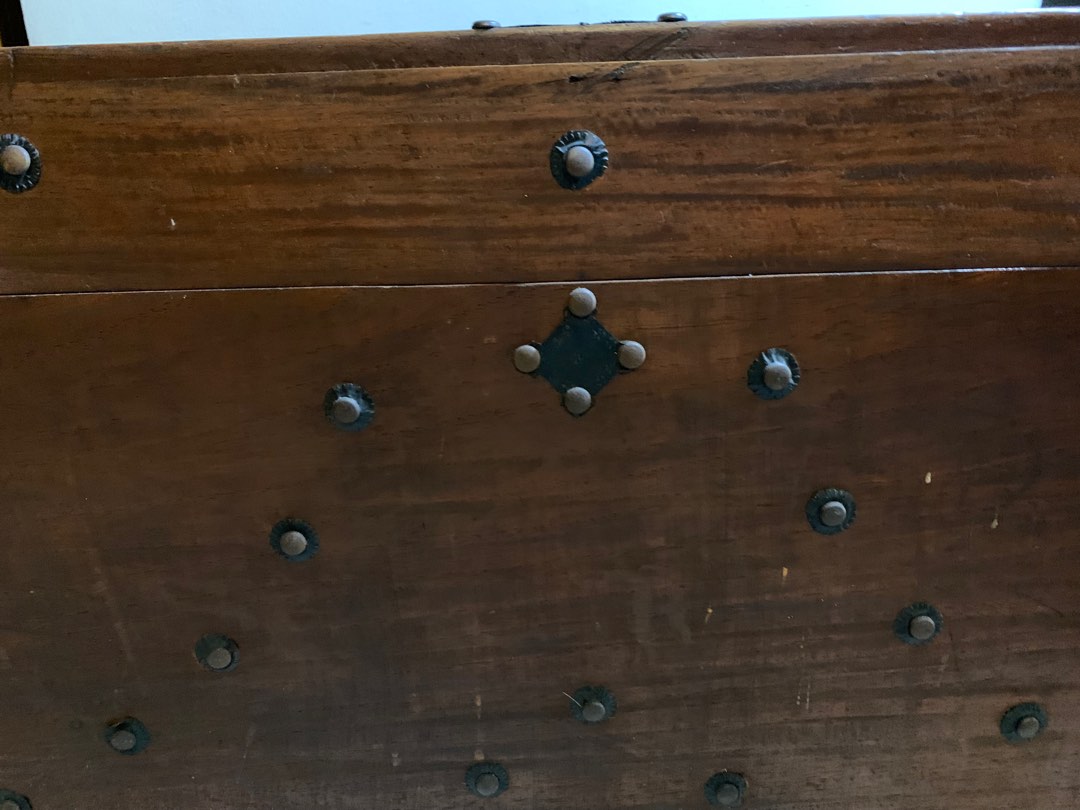 Wooden BAUL Chest, Furniture & Home Living, Furniture, Other Home ...