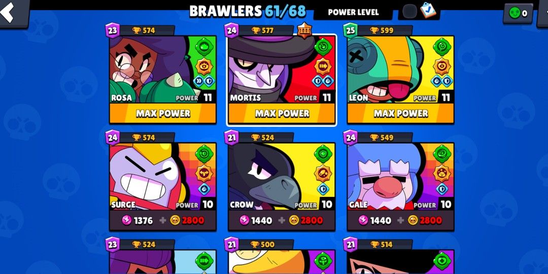 WTS Stacked Brawl stars, Video Gaming, Gaming Accessories, Game Gift ...