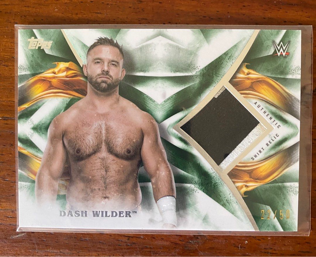 WWE Card of Dash Wilder The Revival FTR - 2019 Topps Undisputed - Game ...