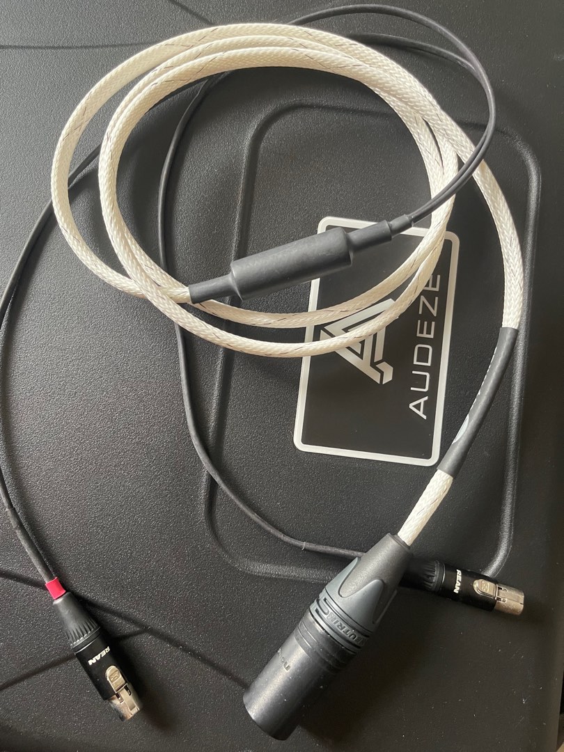 Wywire 4 pin balanced cable for audeze lcd3, Audio, Other Audio ...