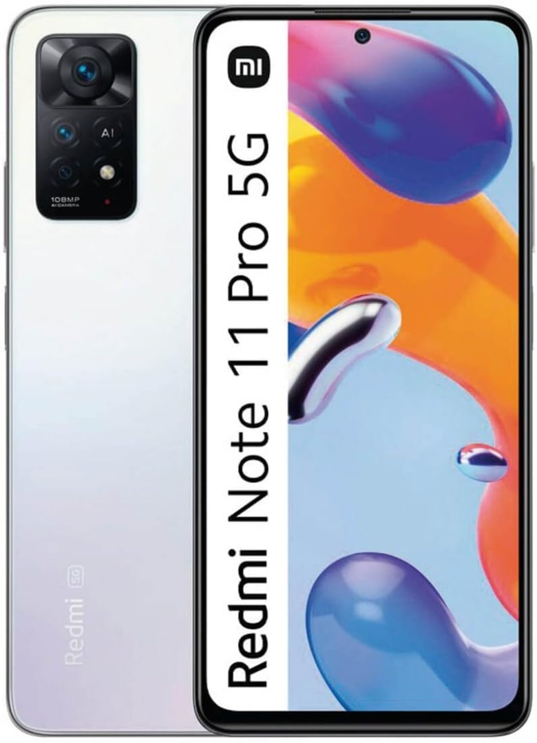 Xiaomi Redmi Note 11 Pro 5G (8GB + 128GB) - Polar White (AMOLED ...