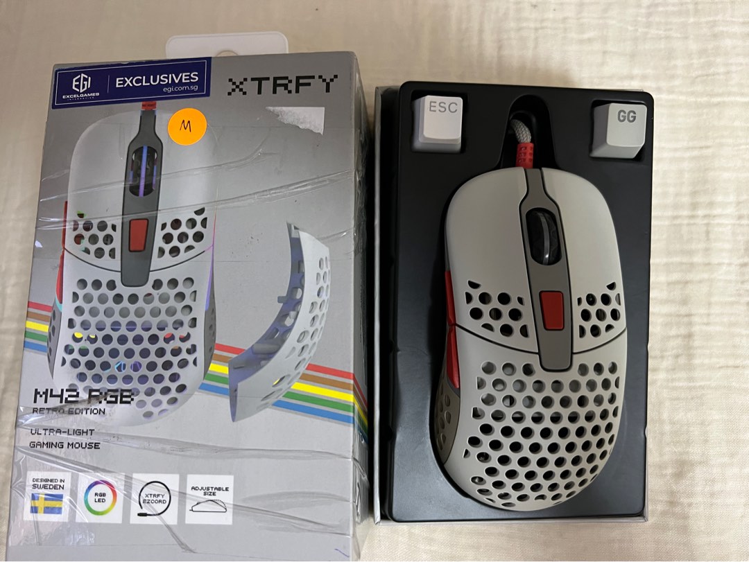 XTRFY M42 - Retro/blue, Computers & Tech, Parts & Accessories, Mouse ...