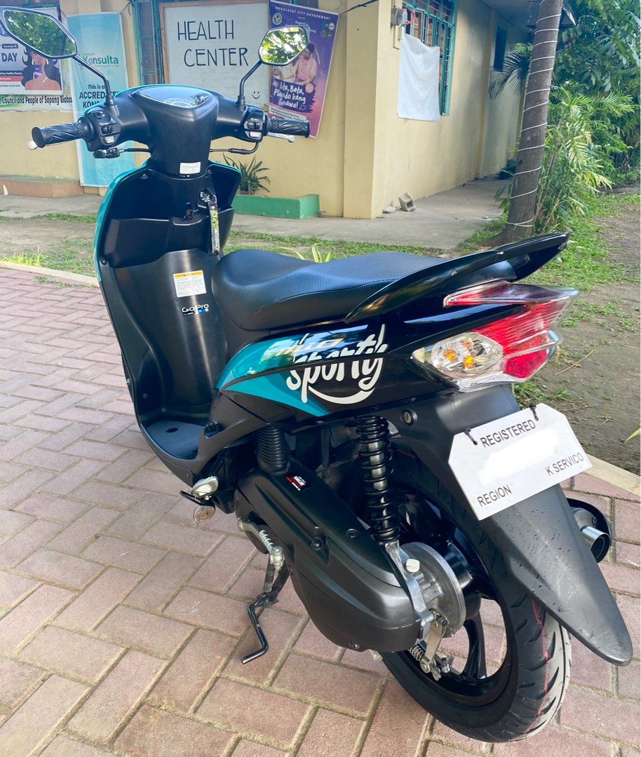 Yamaha Mio Sporty/Soulty Cyan 2022, Motorbikes, Motorbikes for Sale on Carousell