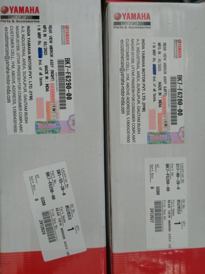 Yamaha OEM R15 V3 spare parts, Motorcycles, Motorcycle Accessories on ...