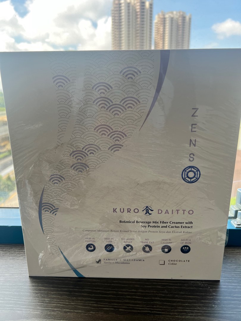 ZENSO protein shake (vanilla), Health & Nutrition, Health Supplements ...