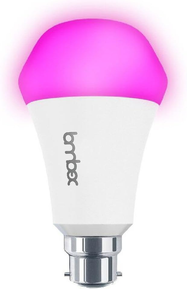 1042) LOMBEX LUX NOVA [COLOR & WHITE] [B22 BAYONET] | 10W LED WI-FI ...