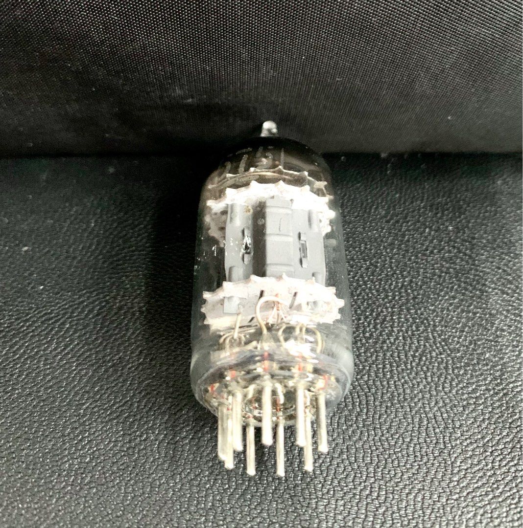 12ax7 Ecc83 5751 單枝美國製造通用 G.E 三雲母方環馬蹄環短灰屏低干擾版GE General Electric 3 mica ...