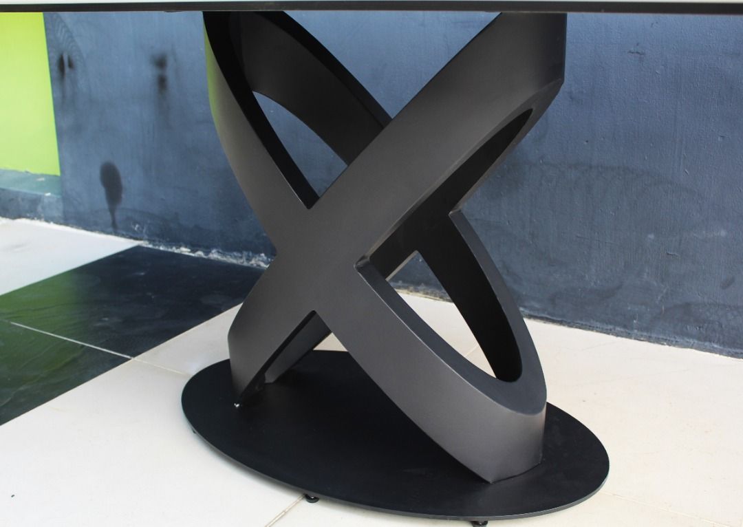 1.8M MODERN SINTERED STONE DINING TABLE - FRM5222, Furniture & Home ...