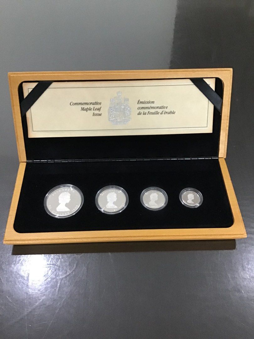 *sold 1989 Queen Elizabeth Maple Leaf Platinum Coins, Hobbies & Toys ...