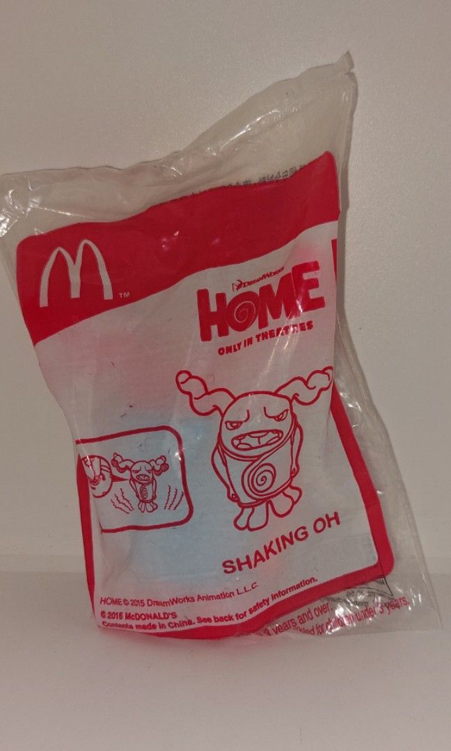 2015 Mcdonald's Happy Meal Home Shaking Oh Collectible Toy Figure Mcdo ...