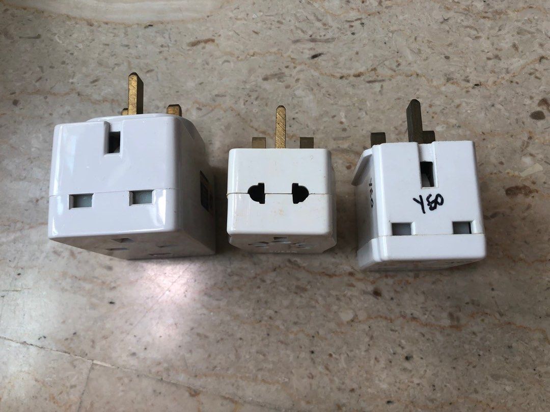 3 pin plugs, TV & Home Appliances, Electrical, Adaptors & Sockets on ...