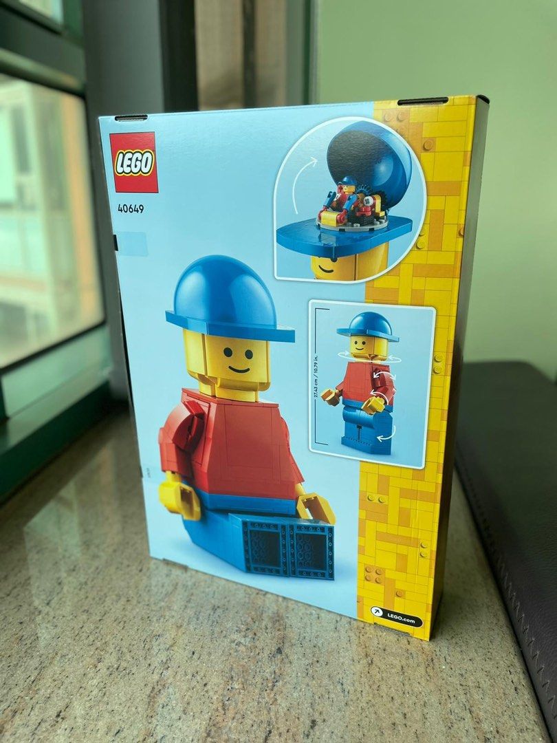 現貨 Lego 40649 Up-scaled Lego minifigure, 興趣及遊戲, 玩具 & 遊戲類 - Carousell