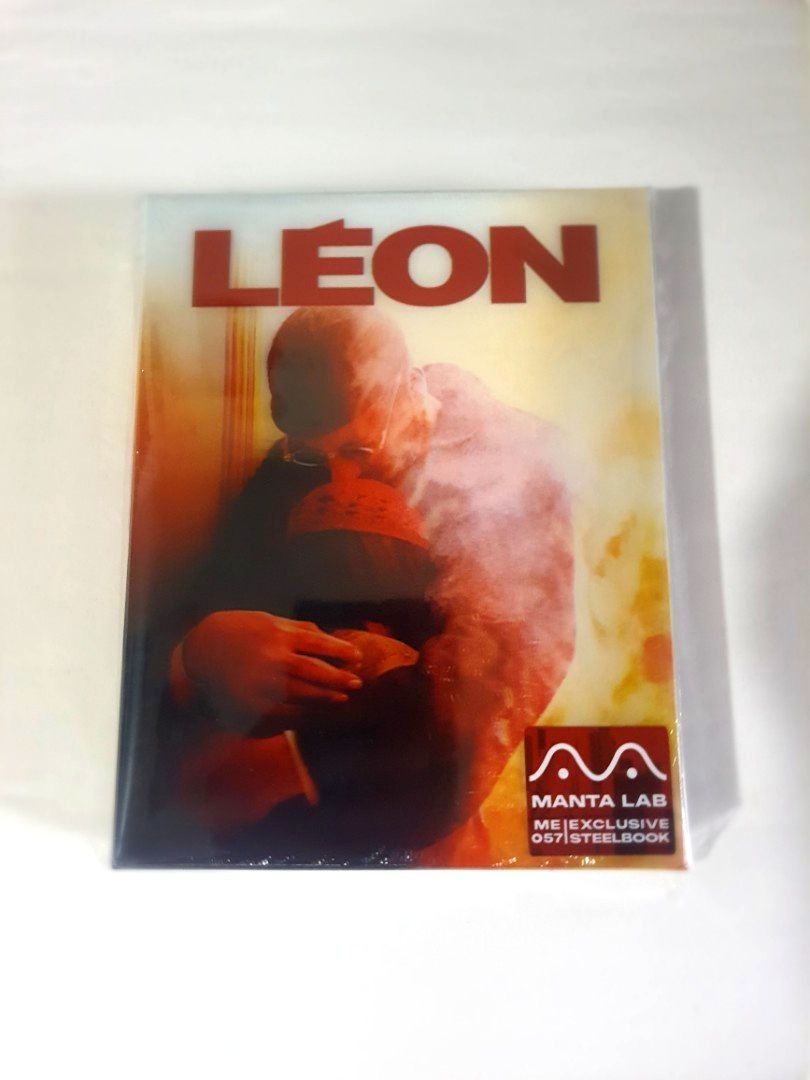 《這個殺手不太冷》 LEON STEELBOOK 鐵盒 雙面立體 香港獨家4k+blu ray, 興趣及遊戲, 音樂、樂器 & 配件, 音樂與 ...