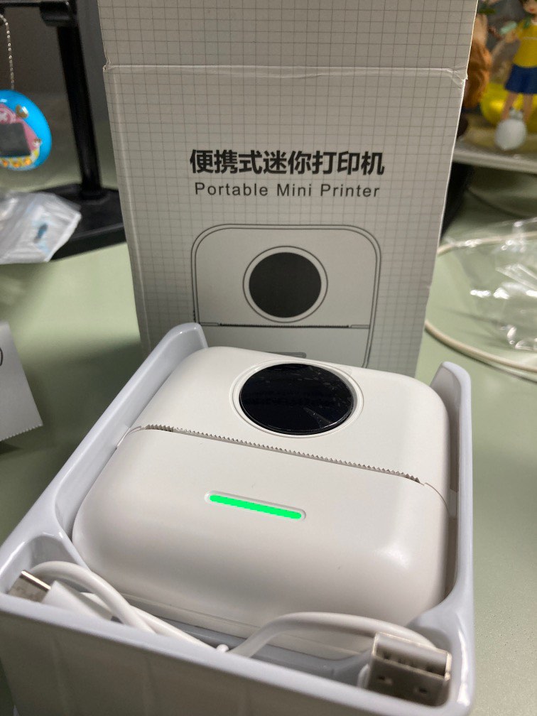 迷你打印機 mini printer notes 筆記 手帳 標簽機, 電腦＆科技, 打印機及影印機 - Carousell
