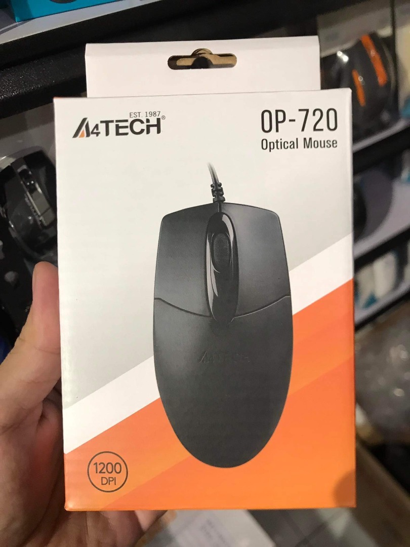 A4Tech OP-720 3D Optical Mouse Black USB, Computers & Tech, Parts ...
