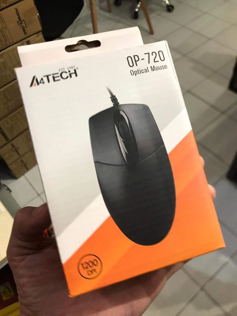 A4Tech OP-720 3D Optical Mouse Black USB, Computers & Tech, Parts ...