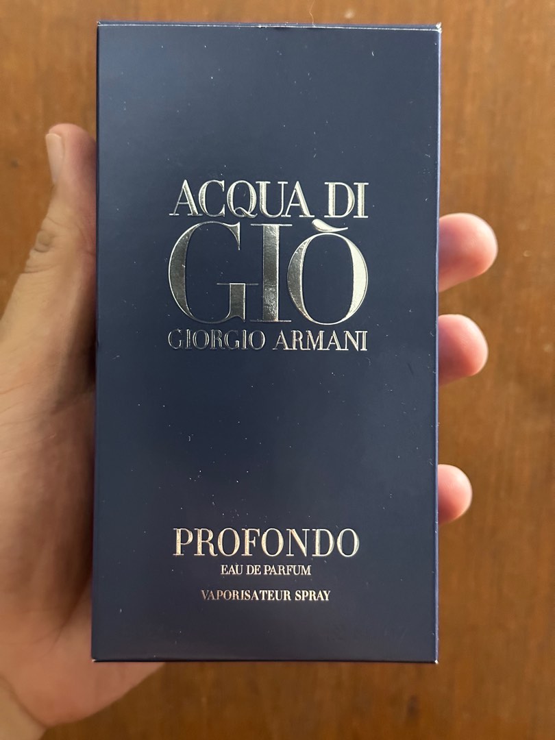 Acqua Di Gio Profondo on Carousell