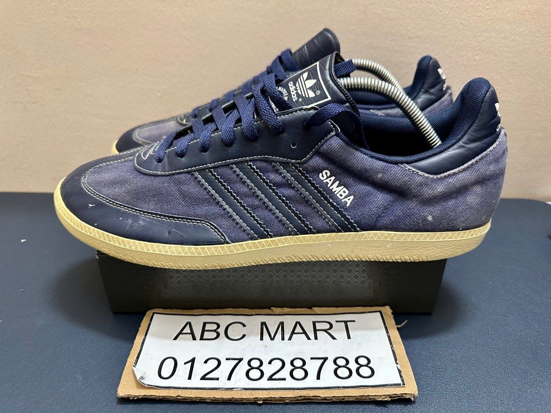 Adidas Originals Samba Denim (11UK 29.5cm), Men's Fashion, Footwear ...