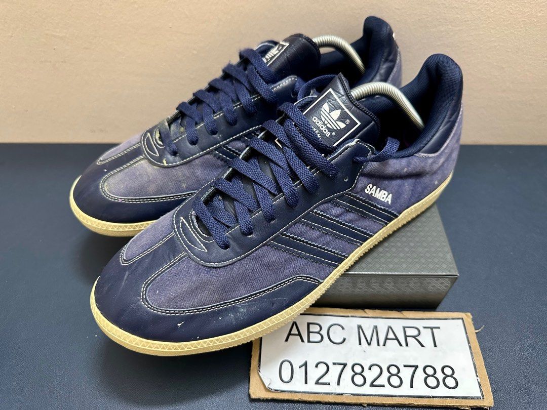 Adidas Originals Samba Denim (11UK 29.5cm), Men's Fashion, Footwear ...