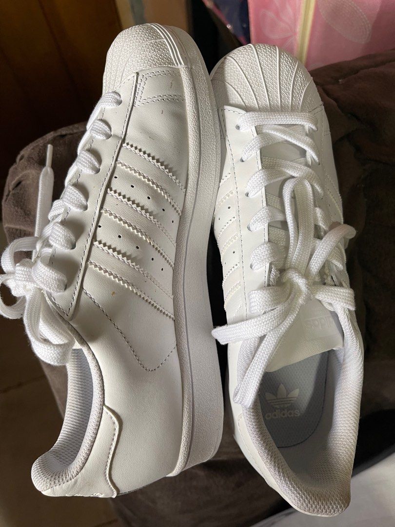 Adidas Superstar all white on Carousell