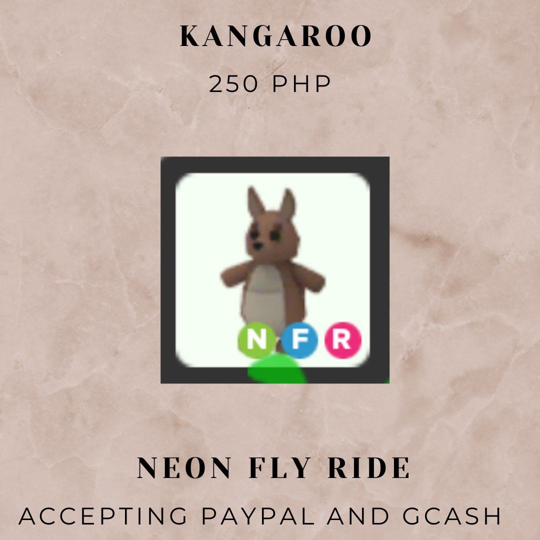 Adopt Me Pets | Kangaroo, Video Gaming, Gaming Accessories, In-Game ...