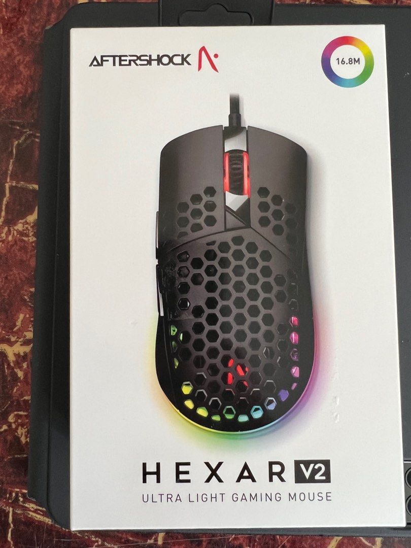 Aftershock Hexar v2 Gaming Mouse, Computers & Tech, Parts & Accessories ...