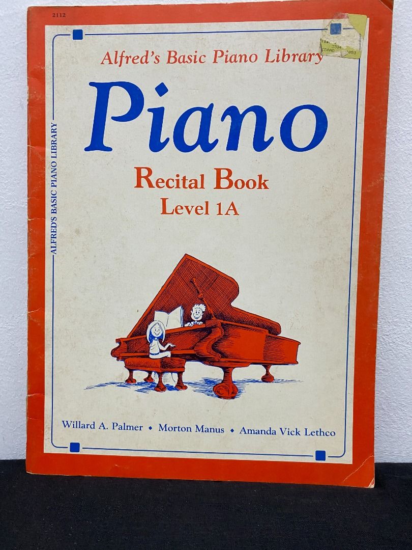 Alfred's Basic Piano Library Piano Recital Book Level 1A, Hobbies ...