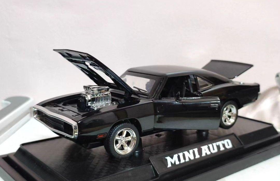 Alloy Toy Dominic Torettos 1970 Dodge Charger Rt Mini 1 32 On Carousell