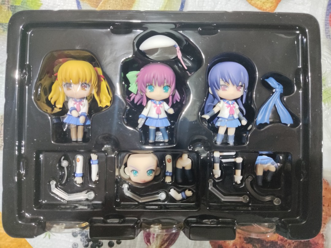 Angel Beats Nendoroid Petite Set 01 Yuri Yusa Shiina Figure Good Smile ...