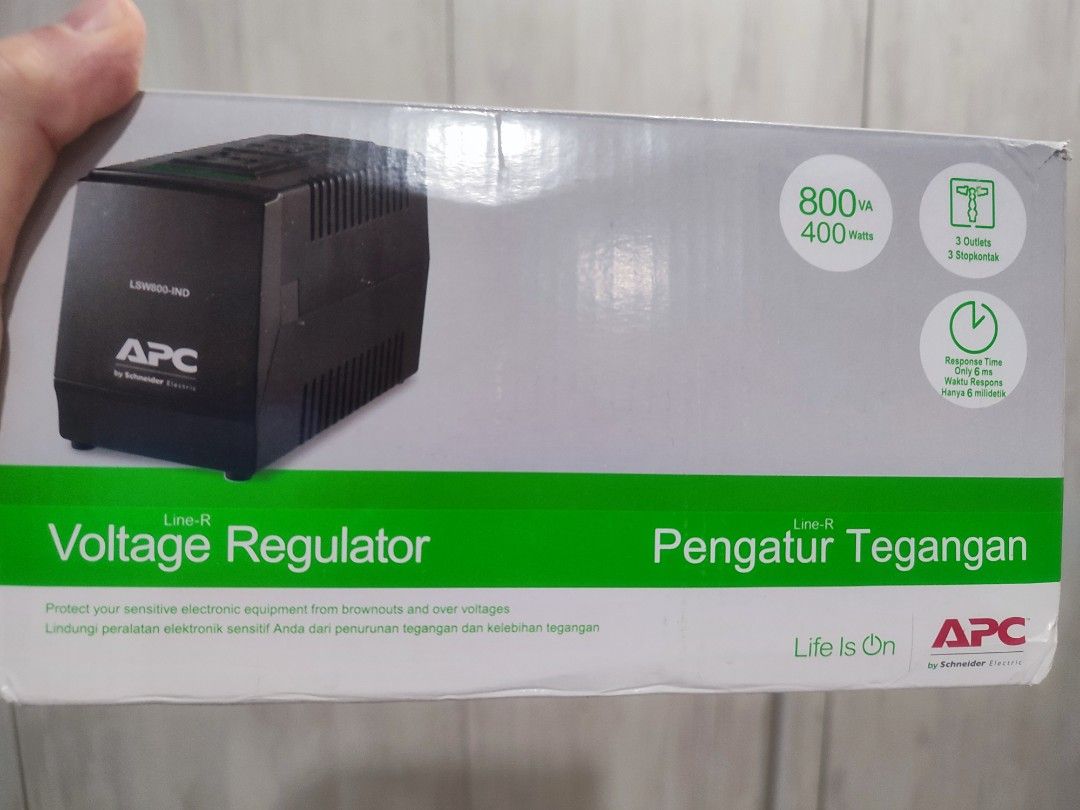 APC automatic voltage regulator, Computers & Tech, Parts & Accessories ...