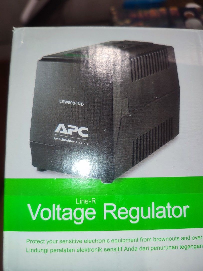 APC automatic voltage regulator, Computers & Tech, Parts & Accessories ...