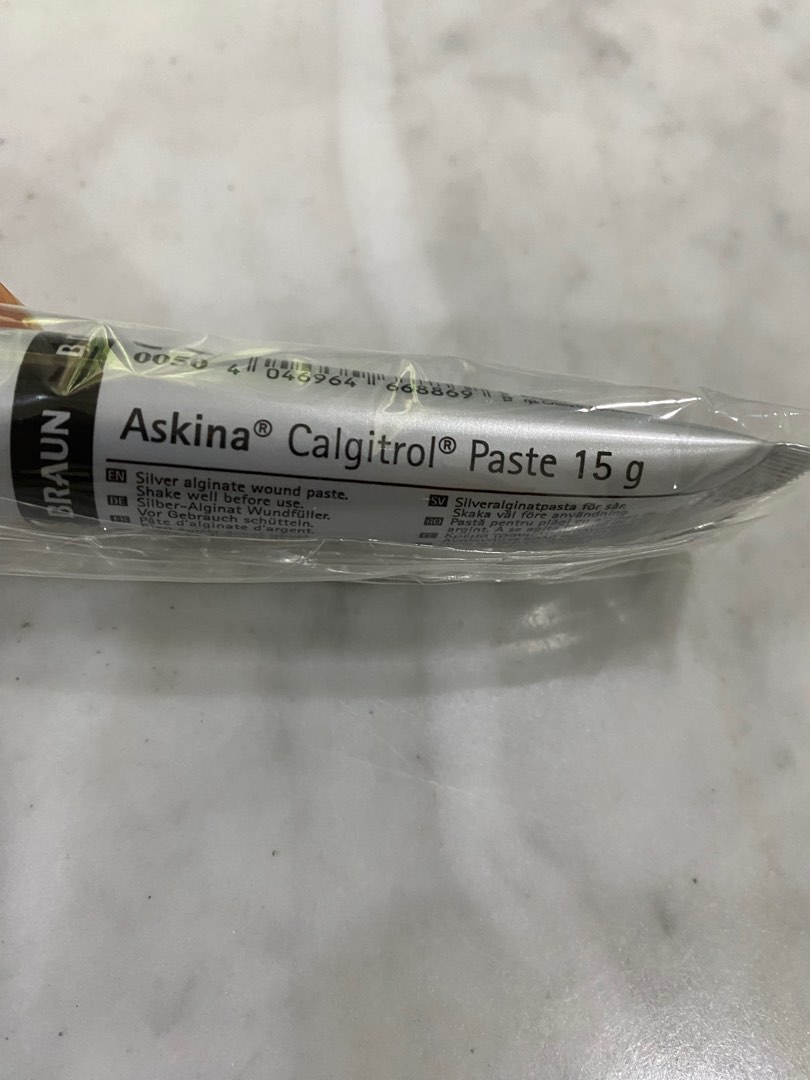 Askina Calgitrol Paste 15g, Health & Nutrition, Medical Supplies ...
