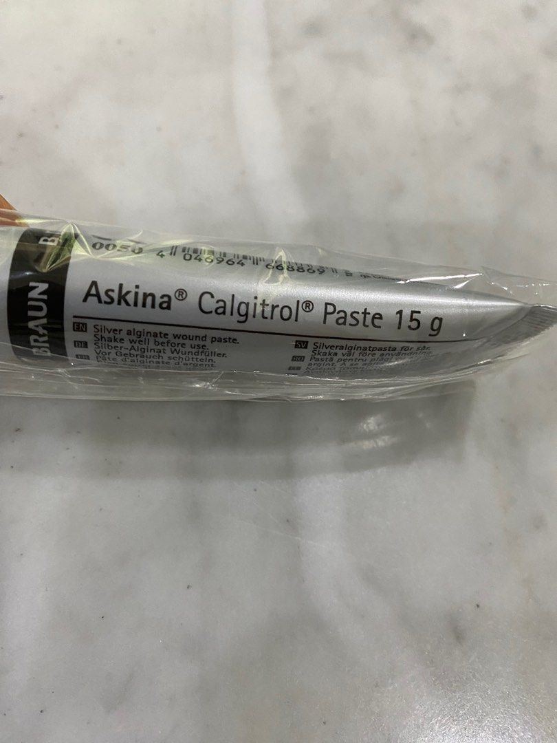 Askina Calgitrol Paste 15g, Health & Nutrition, Medical Supplies ...