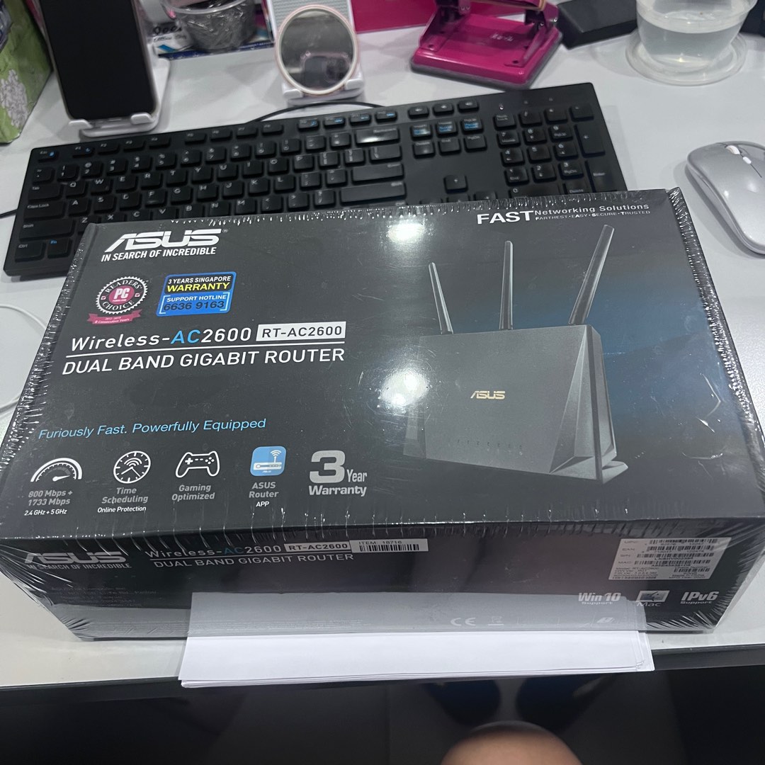 Asus Router Wireless RT-AC2600 Dual Band gigabyte router, Computers ...