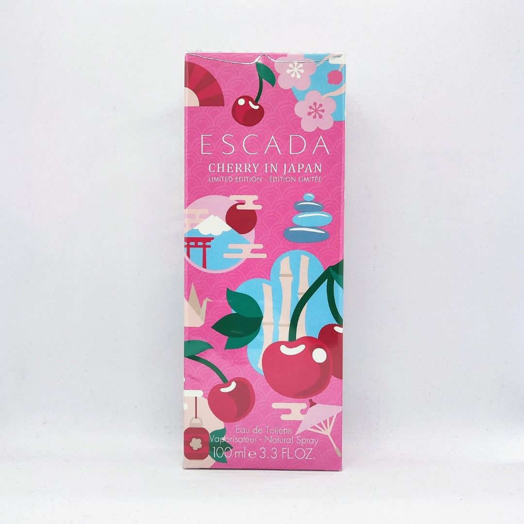 (Authentic) Escada Cherry In Japan Ltd Edition EDT 100ml, Beauty ...