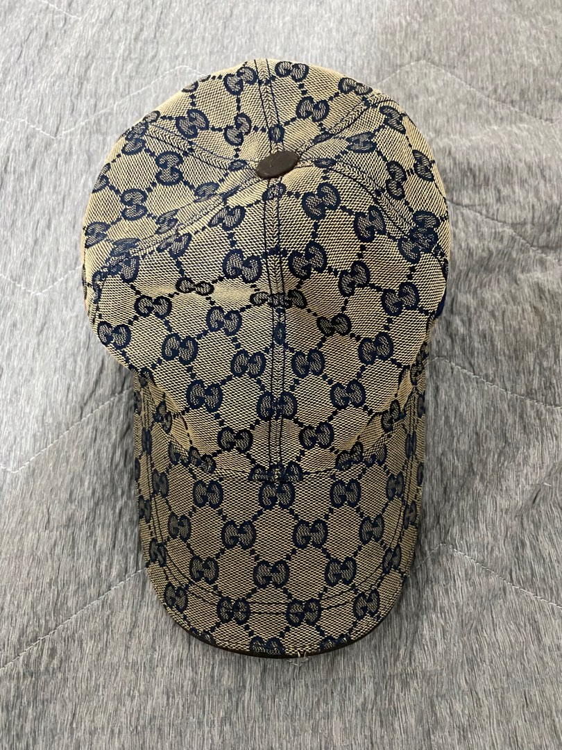GUCCI Monogram CAP MADE IN ITALY CAP WITH SIGN OF USAGE on Carousell