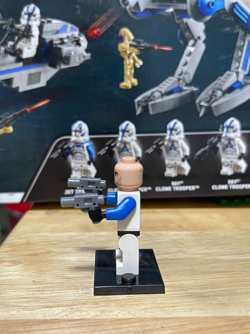 Authentic Lego Phase 1 Captain Rex Mini-figure on Carousell