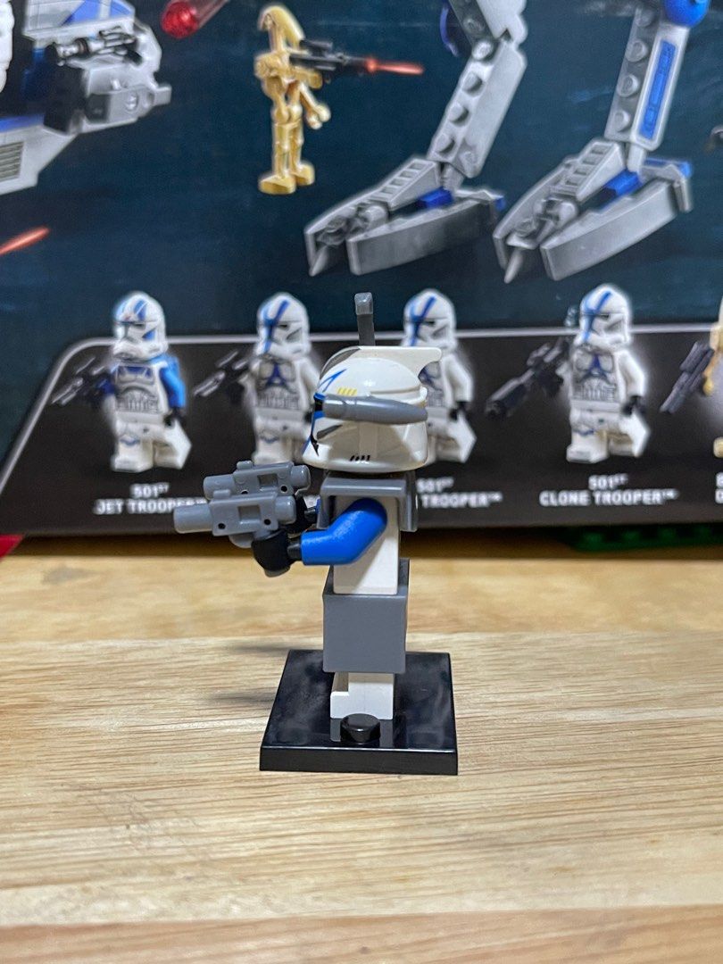 Authentic Lego Phase 1 Captain Rex Mini-figure on Carousell