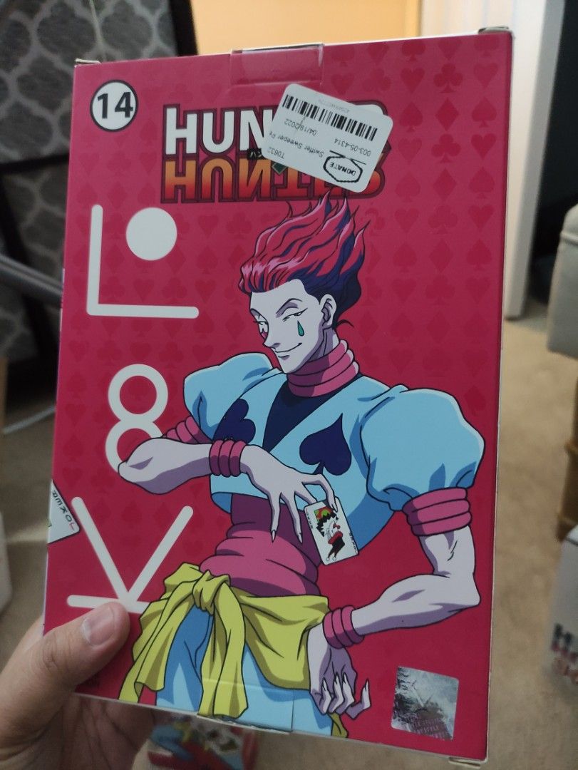 Authentic SFC Hisoka figure (July arrival) on Carousell