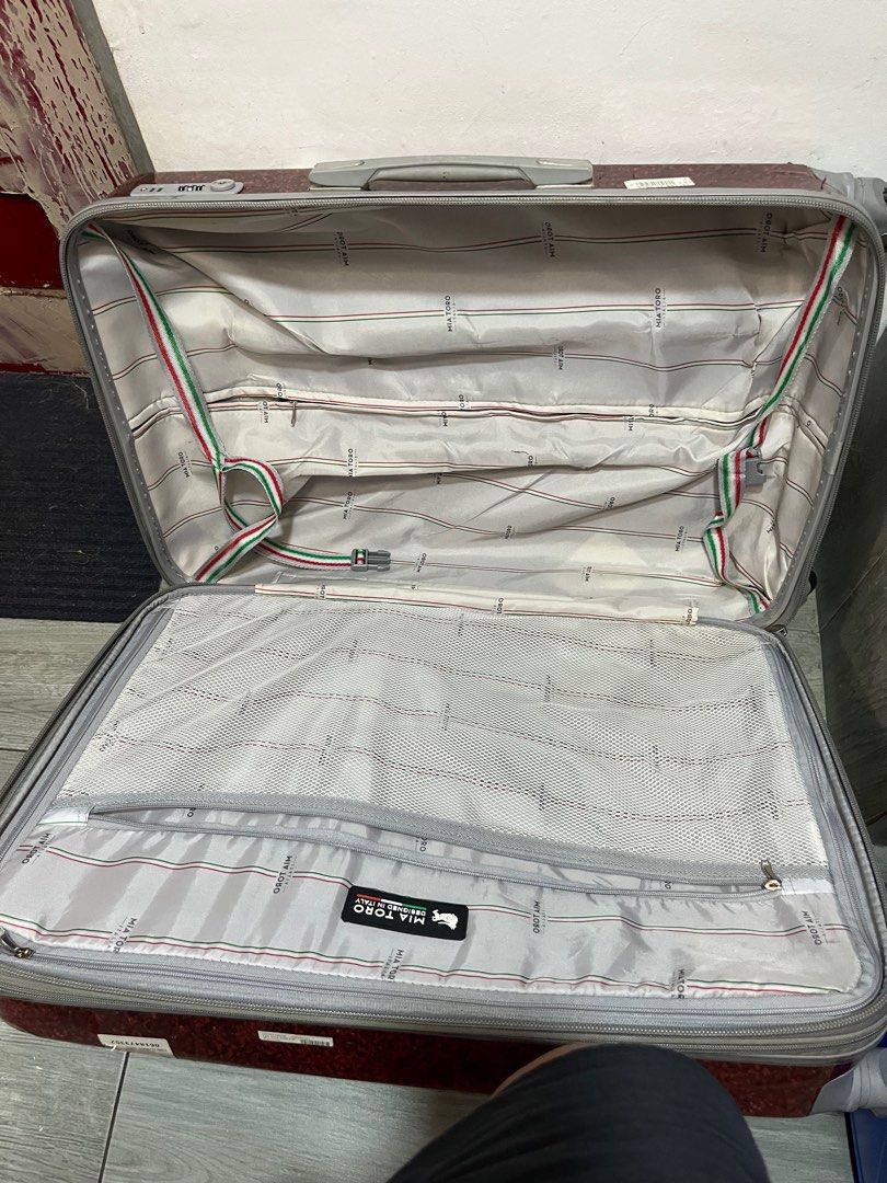 AUTHENTIC Italian Luggage, Hobbies & Toys, Travel, Luggage on Carousell