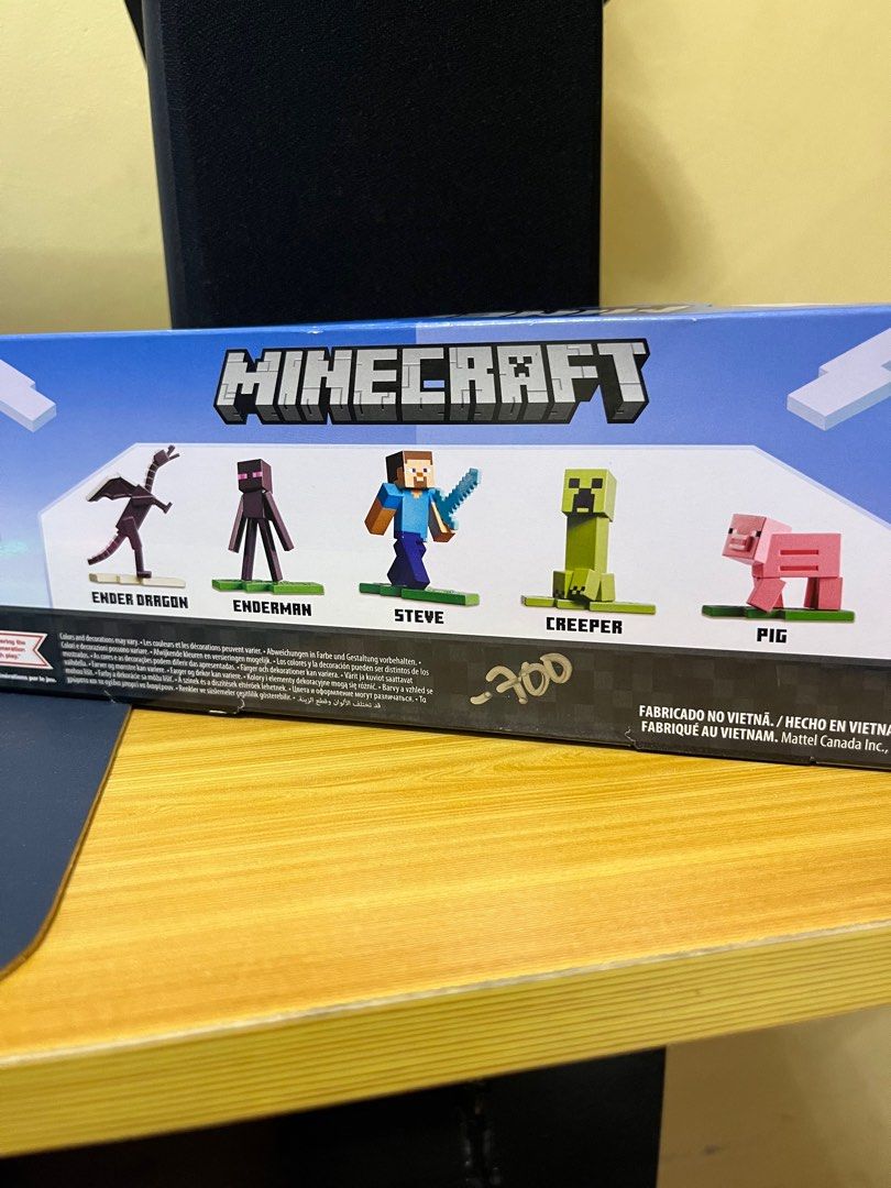 AUTHENTIC Minecraft Micro Collection by Mattel, Hobbies & Toys ...