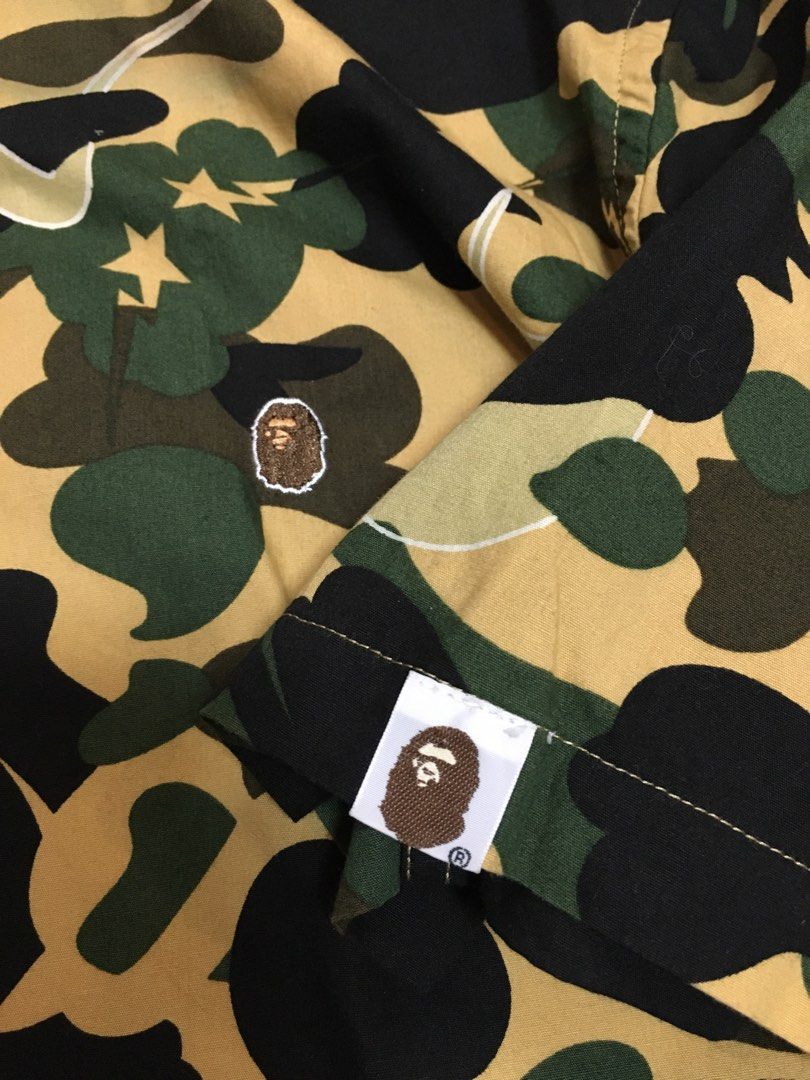 Bape x Kaws Polo, Men's Fashion, Coats, Jackets and Outerwear on Carousell