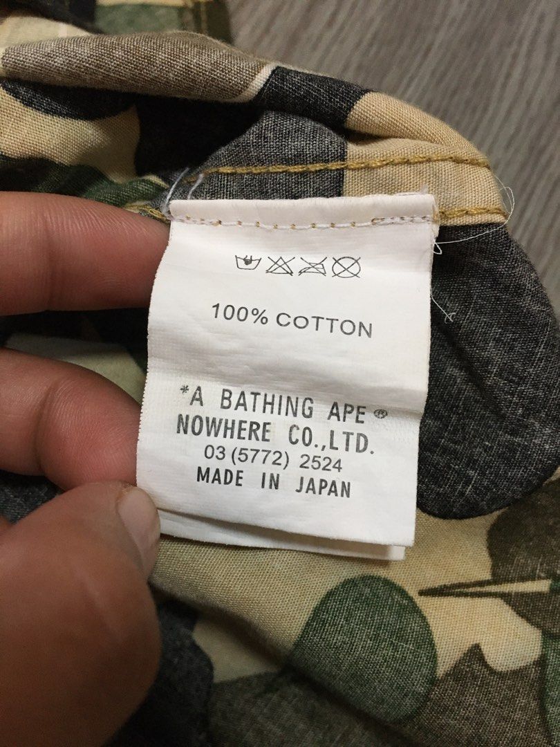 Bape x Kaws Polo, Men's Fashion, Coats, Jackets and Outerwear on Carousell